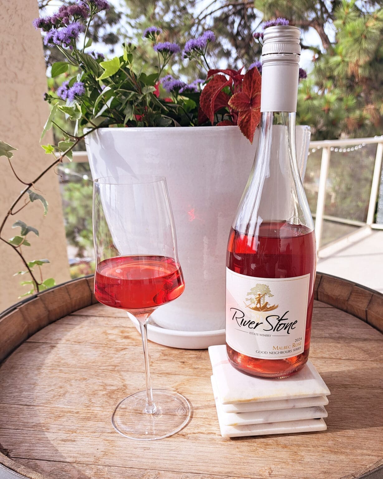 River Stone's Good Neighbour Series Rosé - BCWineTrends